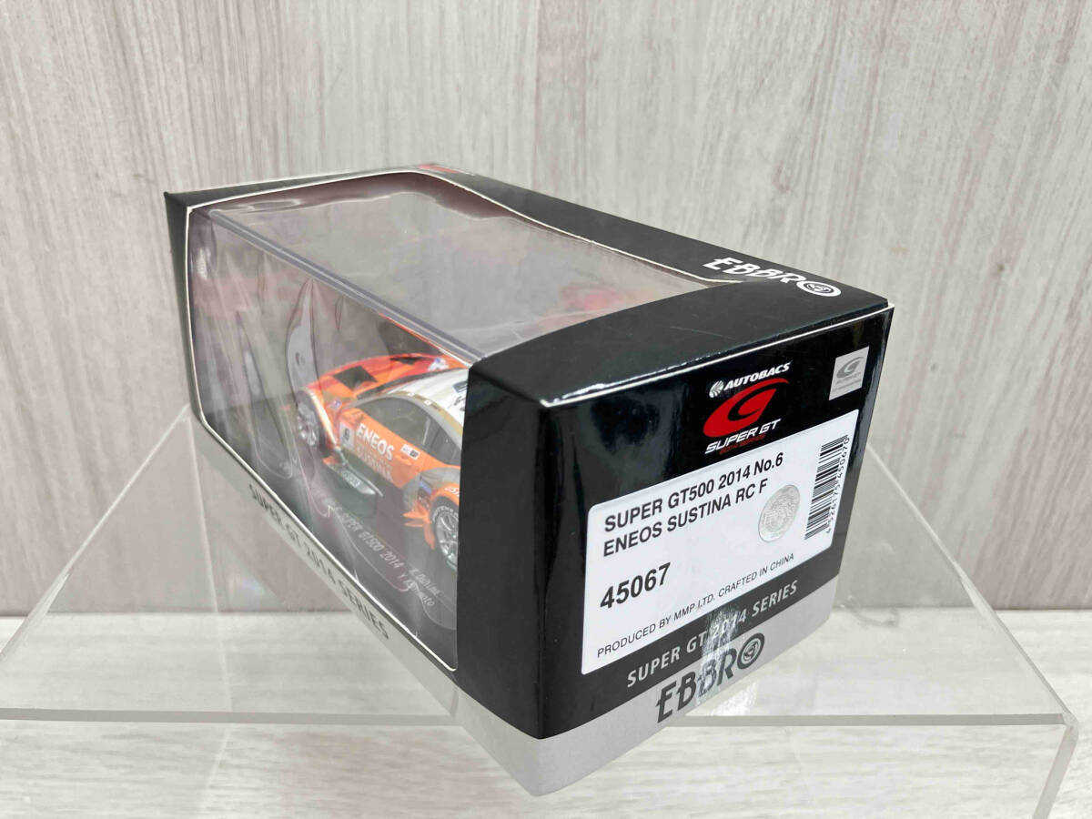 【やや傷や汚れあり】EBBRO 1/43 ENEOS SUSTINA RC F SUPER GT500 2014 No.6 エブロの落札情報 ...