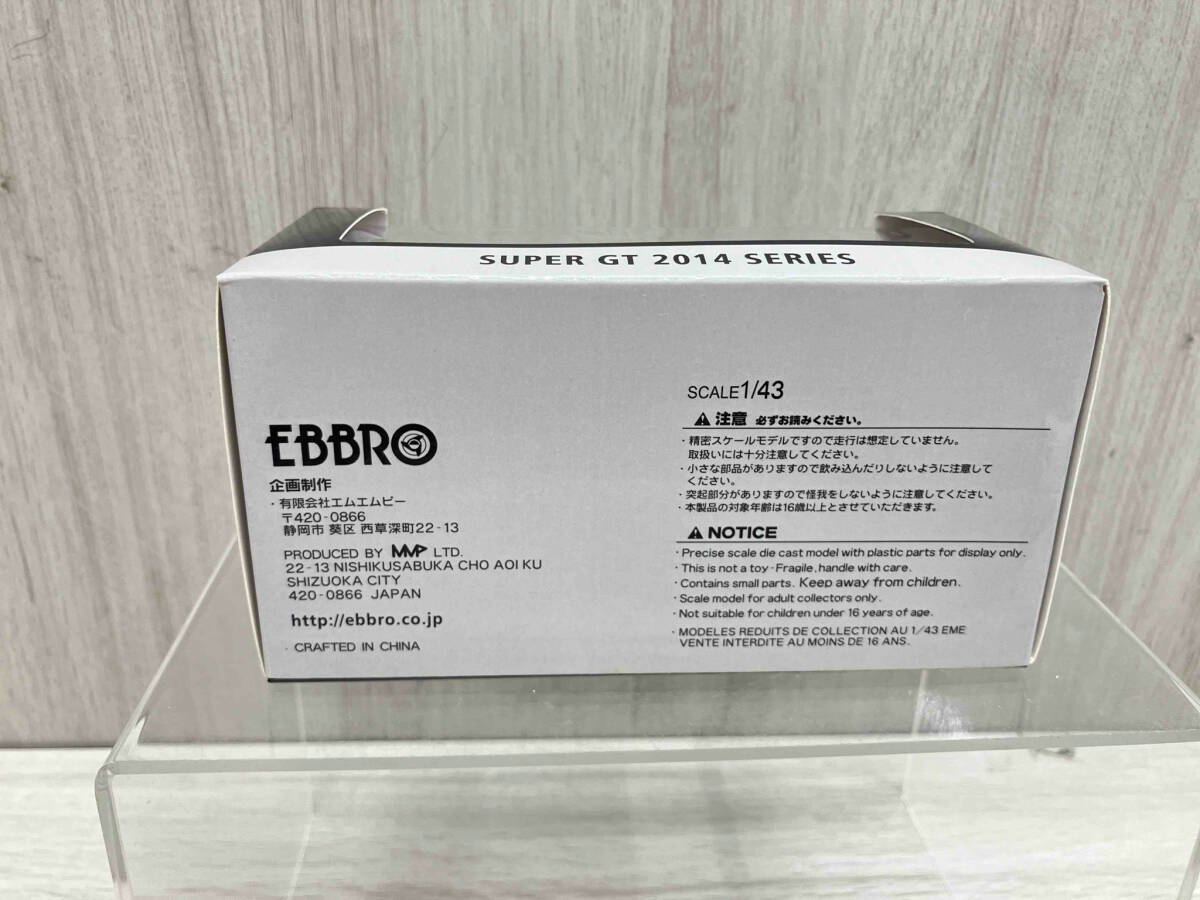 【やや傷や汚れあり】EBBRO 1/43 ENEOS SUSTINA RC F SUPER GT500 2014 No.6 エブロの落札情報 ...