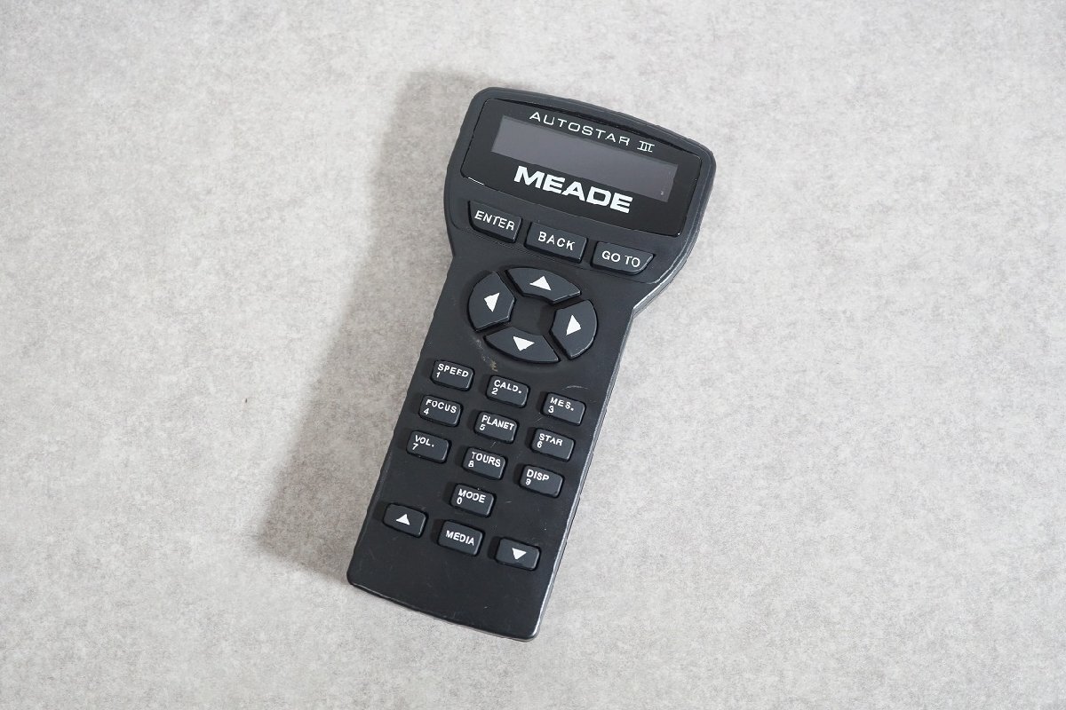 【傷や汚れあり】[QS][B41126KP] MEADE ミード AUTOSTAR III オートスター コントローラ 天体望遠鏡 部品の落札 ...