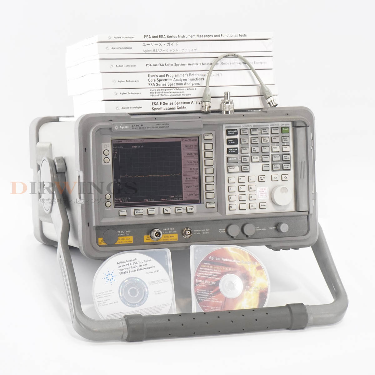 【やや傷や汚れあり】[JB] 保証なし E4407B ATO-37693 Agilent ESA-E SPECTRUM ANALYZER ...