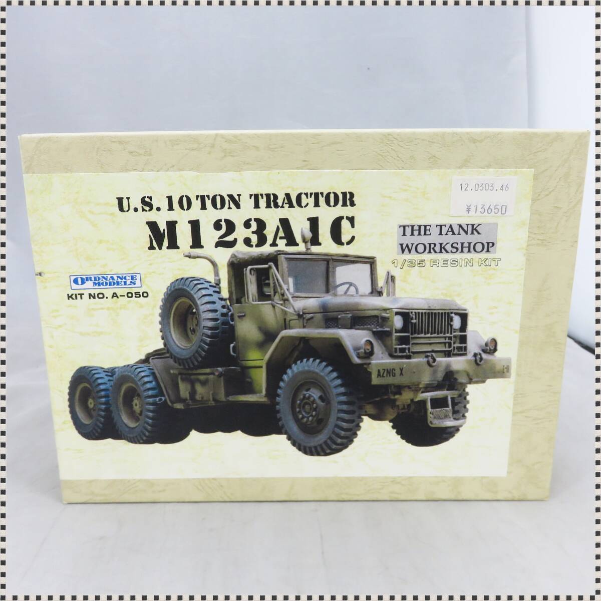 【未使用】【 未組立 】オードナンスモデル 米 M123 A1C 10ton トラクタートラック ガレージキット ガレキ 102718の落札 ...