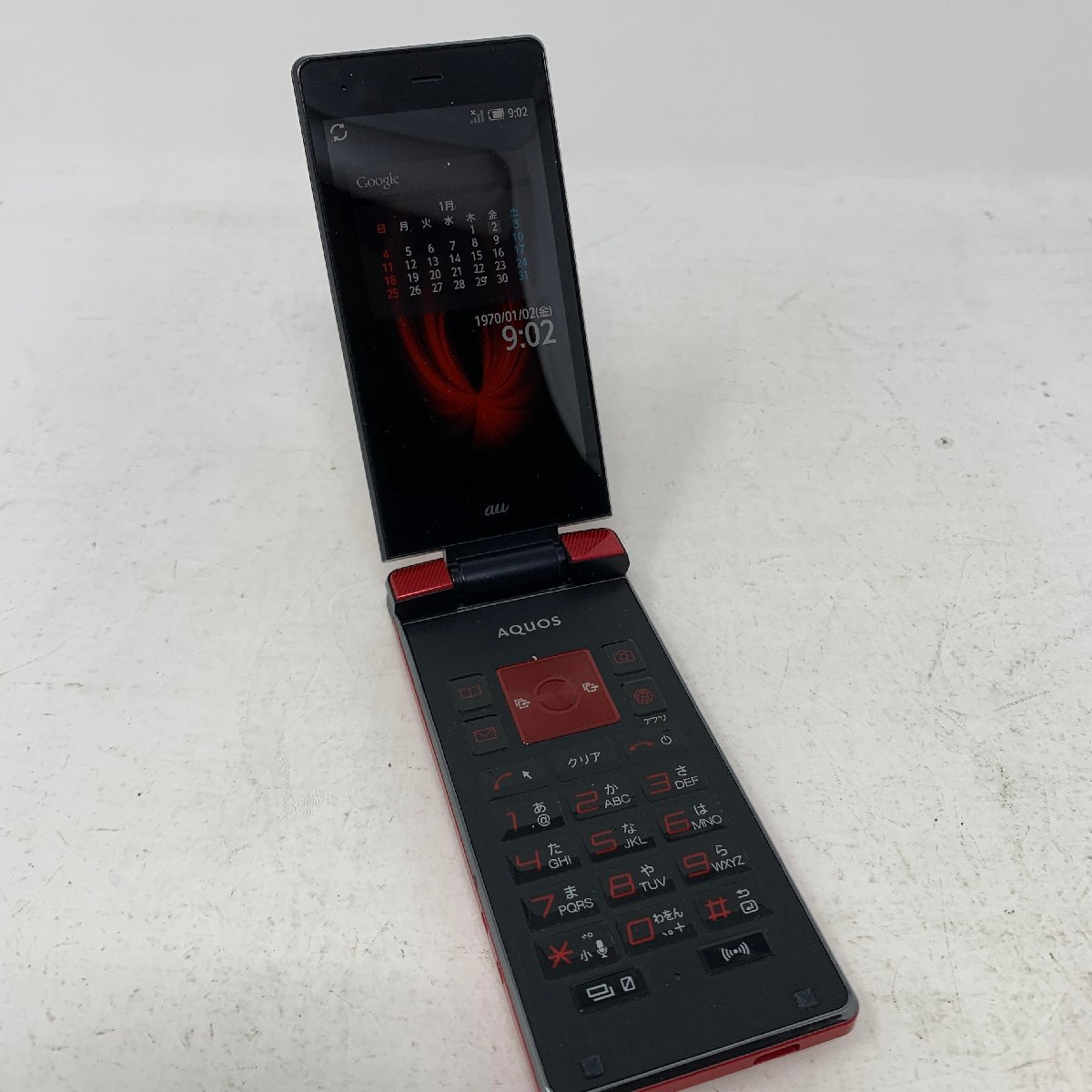 【目立った傷や汚れなし】【新品同様】SHARP/AQUOS K SHF31/au/レッド/34568の落札情報詳細 - Yahoo ...