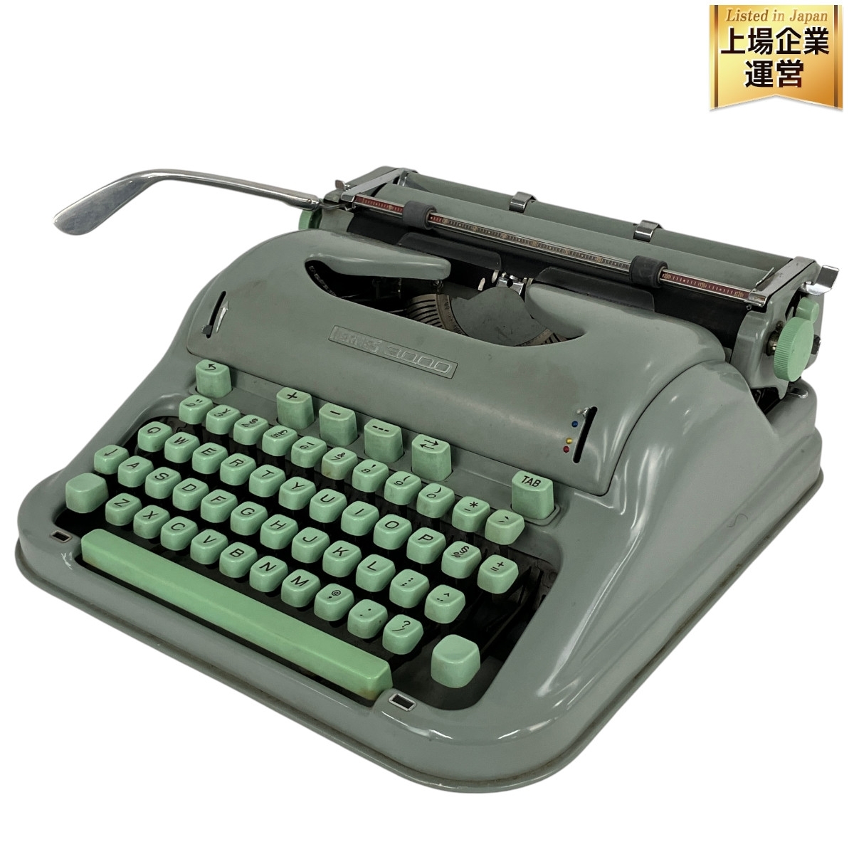 【全体的に状態が悪い】HERMES 3000 タイプライター アンティーク 電化製品 ジャンク Y9398130の落札情報詳細 - Yahoo!オークション落札価格検索 オークフリー