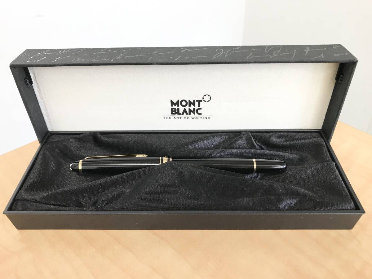 【やや傷や汚れあり】68263 MONT BLANC MEISTERSTUCK モンブラン マイスターシュテック 4180 ペン先14k 万年筆 箱付きの落札情報詳細 - Yahoo ...