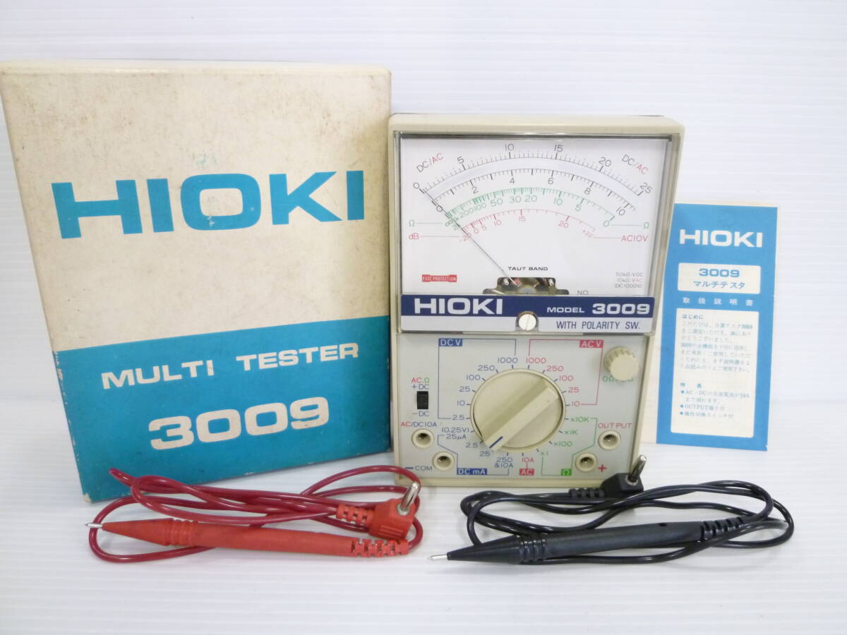 【未使用に近い】HIOKI MODEL 3008の落札情報詳細 - Yahoo!オークション落札価格検索 オークフリー