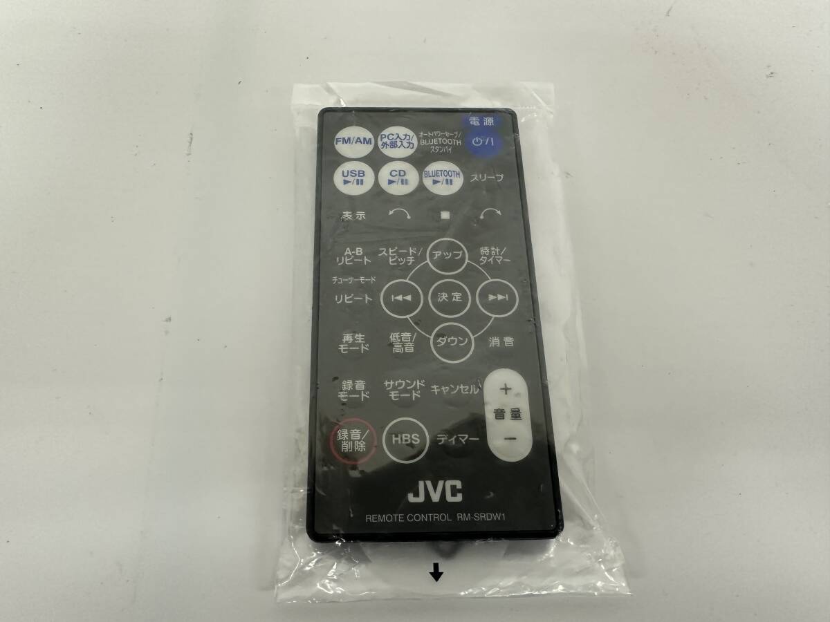 【未使用】即決/新品未使用/送料無料/JVCケンウッド ビクター/CDポータブルシステム/RD-W1用リモコン/RM-SRDW1の落札情報詳細 - Yahoo!オークション落札価格検索 オークフリー