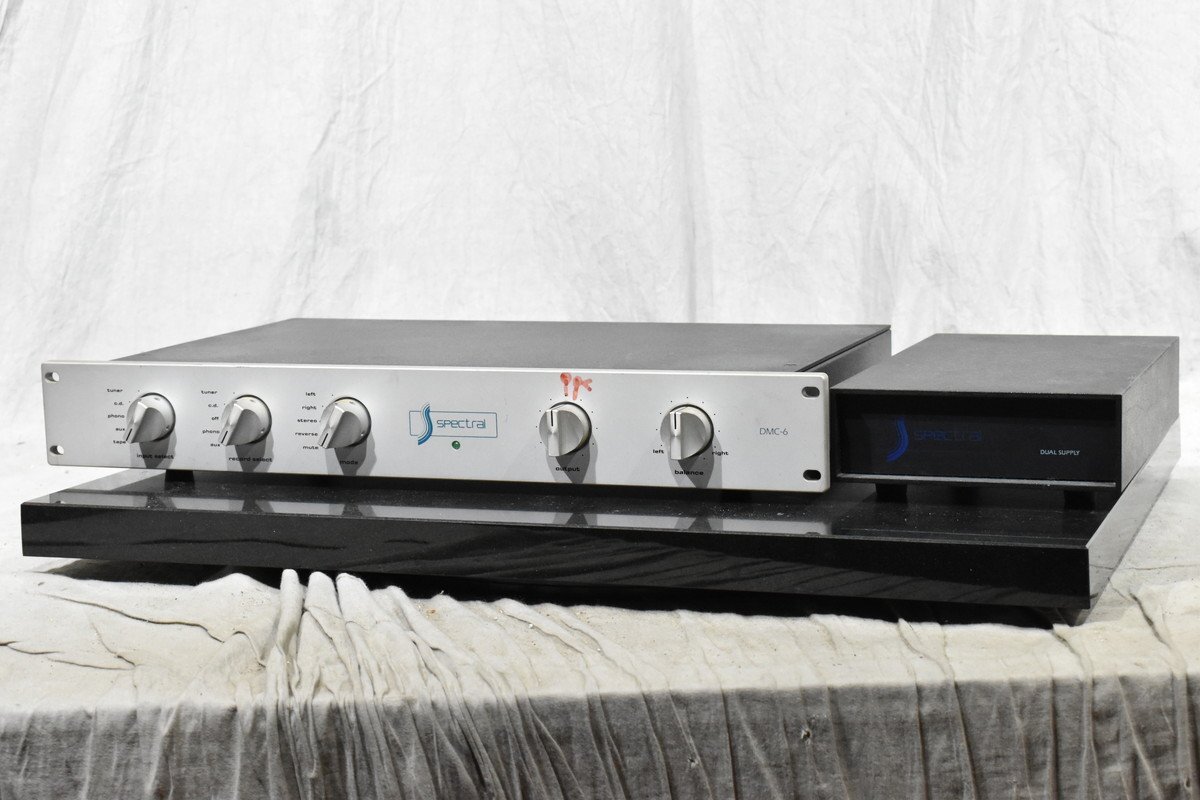【傷や汚れあり】【送料無料!!】SPECTRAL スペクトラル プリアンプ/コントロールアンプ DMC-6 +DM-10 パワーサプライの落札 ...