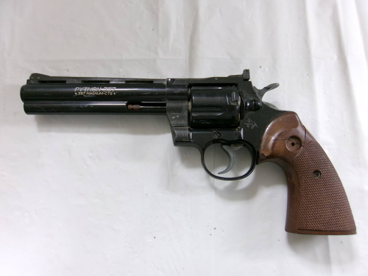 【傷や汚れあり】② モデルガン SPG PYTHON 357 357 MAGNUM-CTG ジャンクの落札情報詳細 - Yahoo!オークション落札価格検索 オークフリー