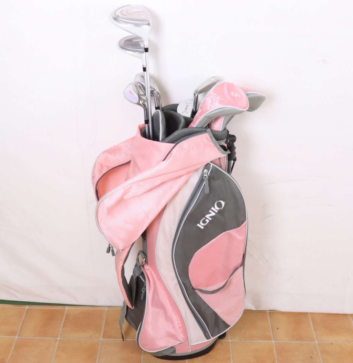 【やや傷や汚れあり】IGNIO レディース ゴルフセット イグニオ アイアン/ドライバー/パター 1-5・7-9-S-P FLEX L 右利き 初心者向き_ZIR_B1018-I012の落札 ...