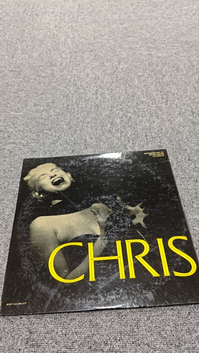 【やや傷や汚れあり】CHRIS CONNOR THE RICH SOUND OF CHRIS CONNOR BETHLEHEM BCP 56 両面 DG 深溝 マルーン レーベル クリス ...