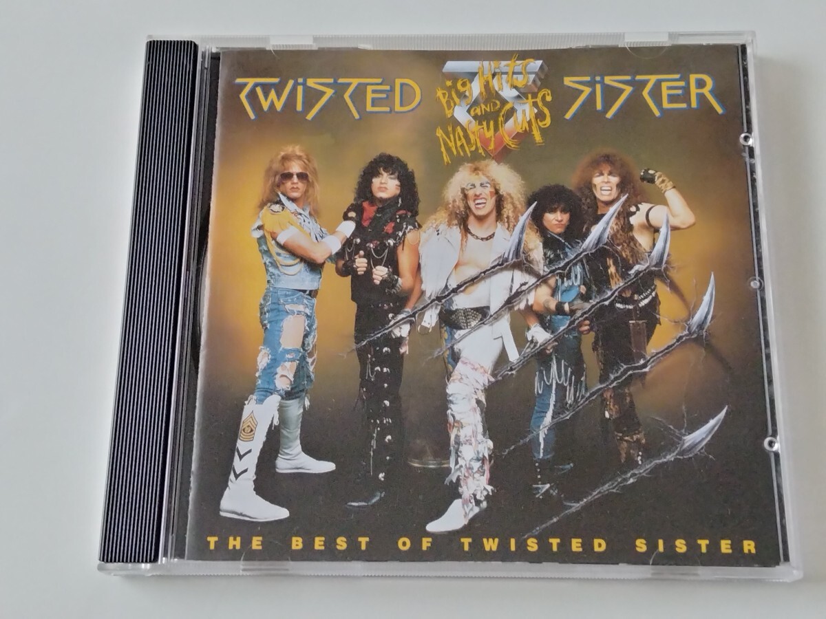 【目立った傷や汚れなし】THE BEST OF TWISTED SISTER Big Hits And Nasty Cuts ATLANTIC GERMANY 7567-82380-2 Dee ...