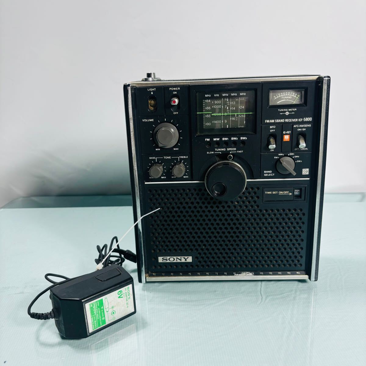 【傷や汚れあり】f517 SONY/BCLラジオ スカイセンサー ICF-5800 音出確認済み 送80の落札情報詳細 - Yahoo!オークション落札価格検索 オークフリー