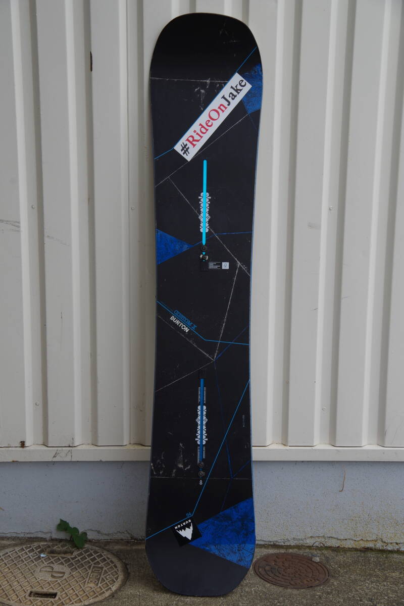 【やや傷や汚れあり】 54 USED 現状品 ハイエンド BURTON CUSTOM X 154 CAMBER スノーボード バートン ...