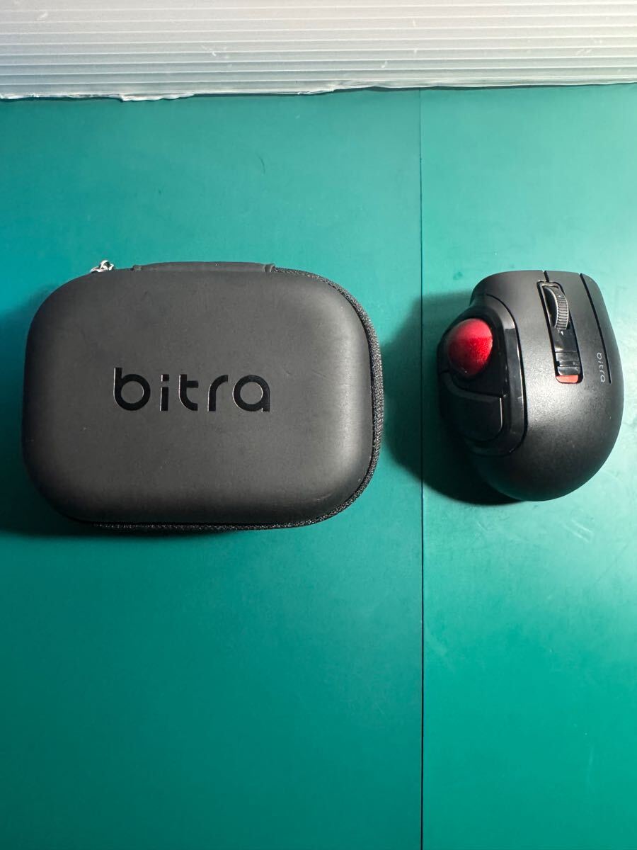 【やや傷や汚れあり】中古 エレコム トラックボール 小型 マウス bitra M-MT1DR 現状品 専用保護ケース付き 使用確認済みの落札 ...