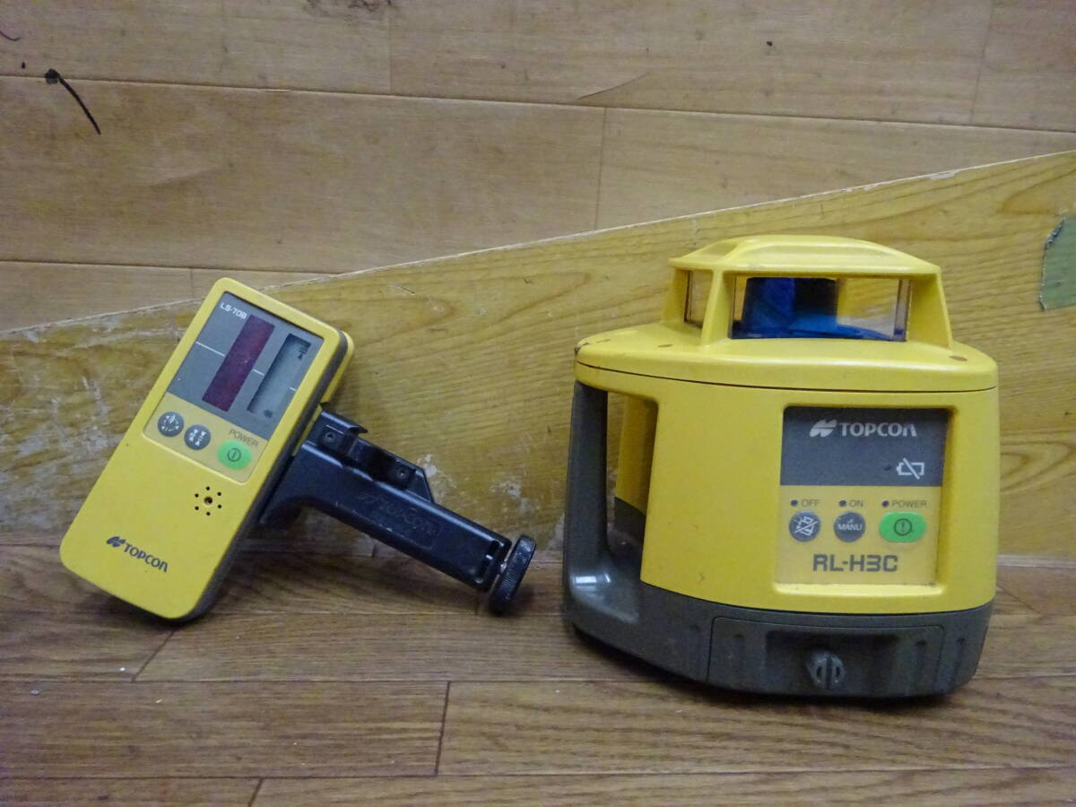 【全体的に状態が悪い】2499，TOPCON RL-H3C ケース入り 前橋市からの落札情報詳細 - Yahoo!オークション落札価格検索 オークフリー
