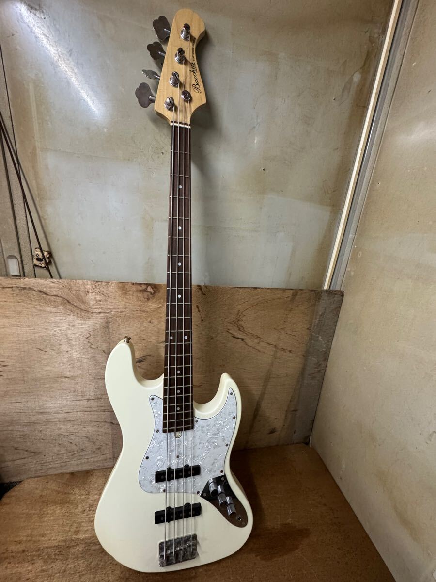【傷や汚れあり】♪Bacchus Universe Series WJB-500R ASH WH-SM バッカス エレクトリックベース ジャズ ...
