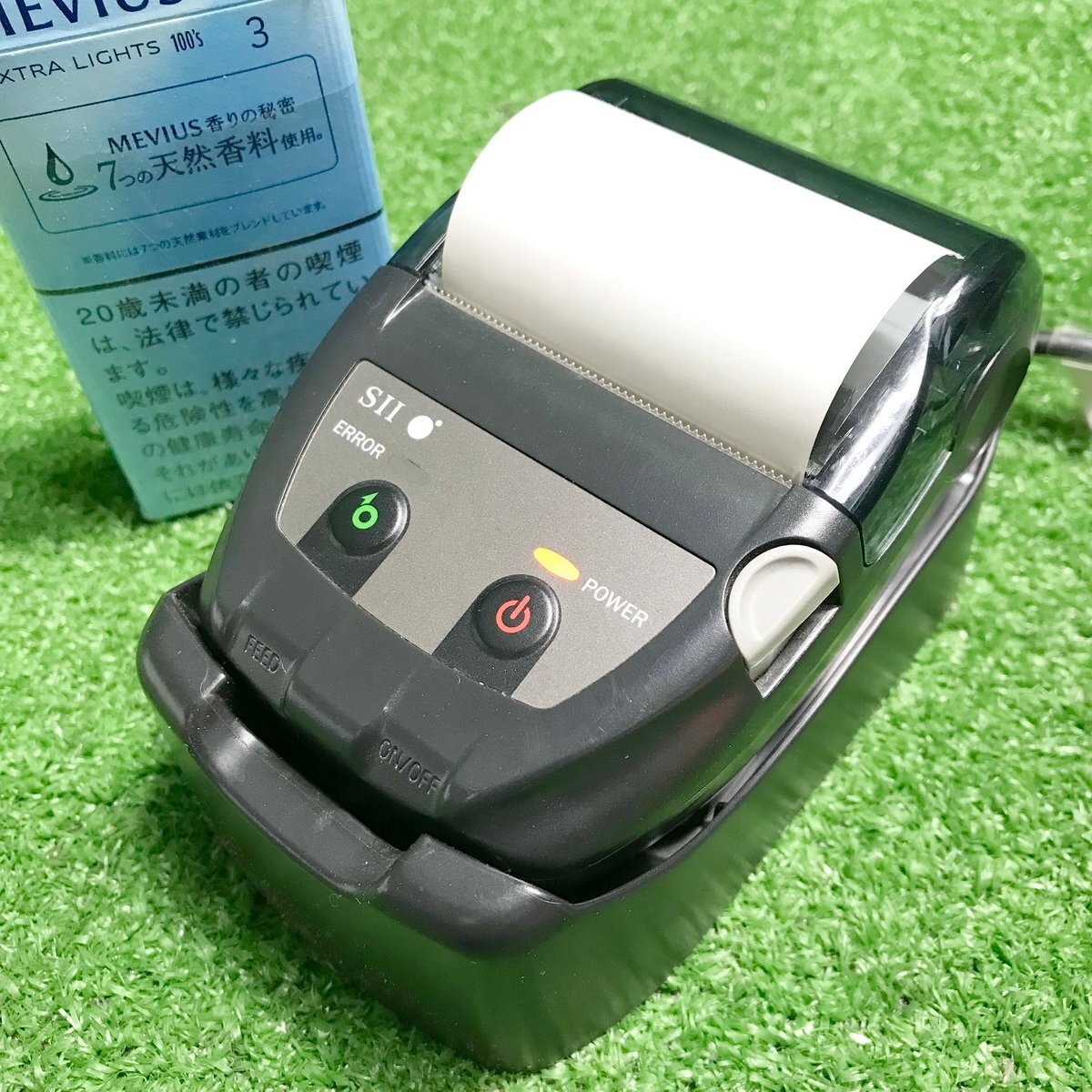 【目立った傷や汚れなし】プ飯n430 セイコーインスツル SII 感熱モバイルレシートプリンター『MP-B20-CDL-B01K-1 ...