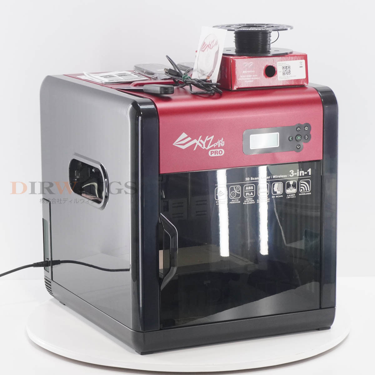 【やや傷や汚れあり】[PG] 8日保証 da Vinci 1.0 Pro 3-in-1 XYZ printing XYZプリンティング 3D ...