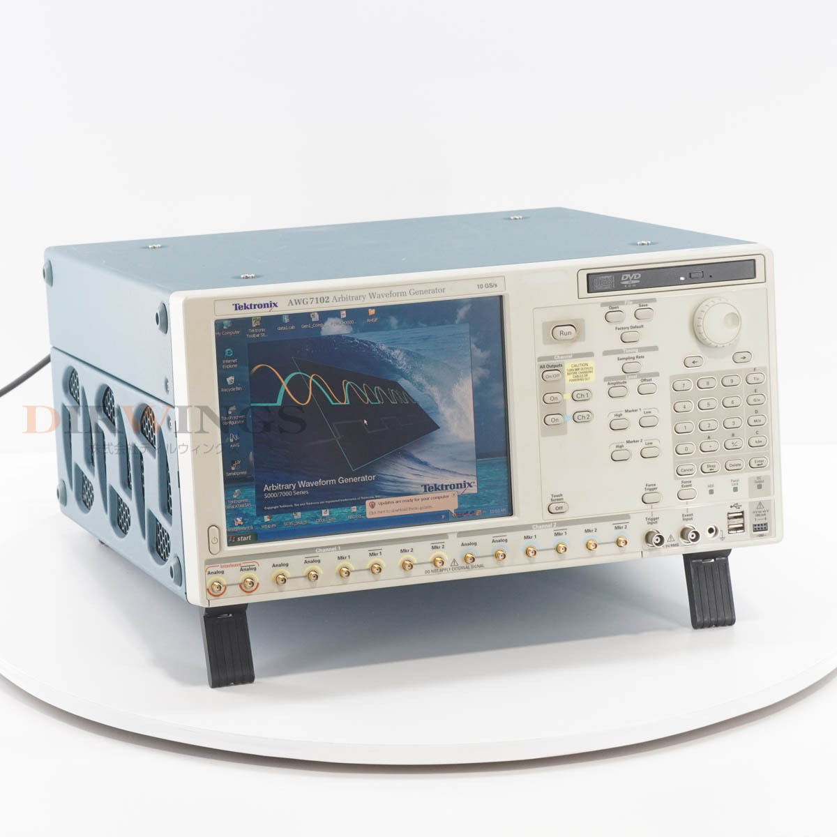 【やや傷や汚れあり】[JB]保証なし AWG7102 AWG7000 Tektronix OPT 01 06 10GS/s テクトロニクス ...