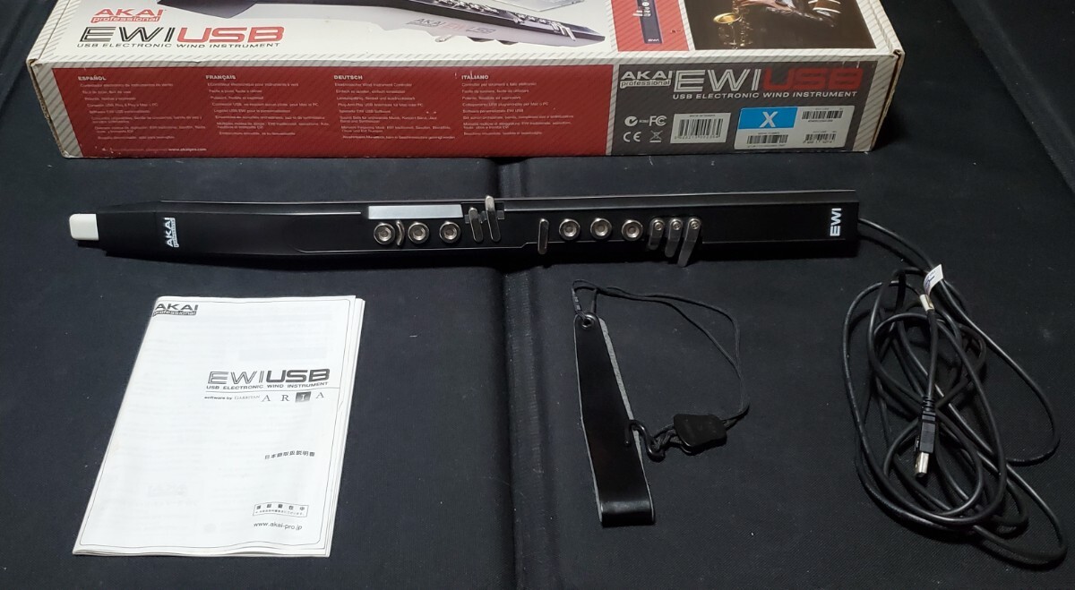 【やや傷や汚れあり】アカイプロ AKAI Pro EWI USBウインドシンセサイザー 電子管楽器 MIDIコントローラー イーウィ AKAIの落札情報詳細 - Yahoo!オークション落札 ...