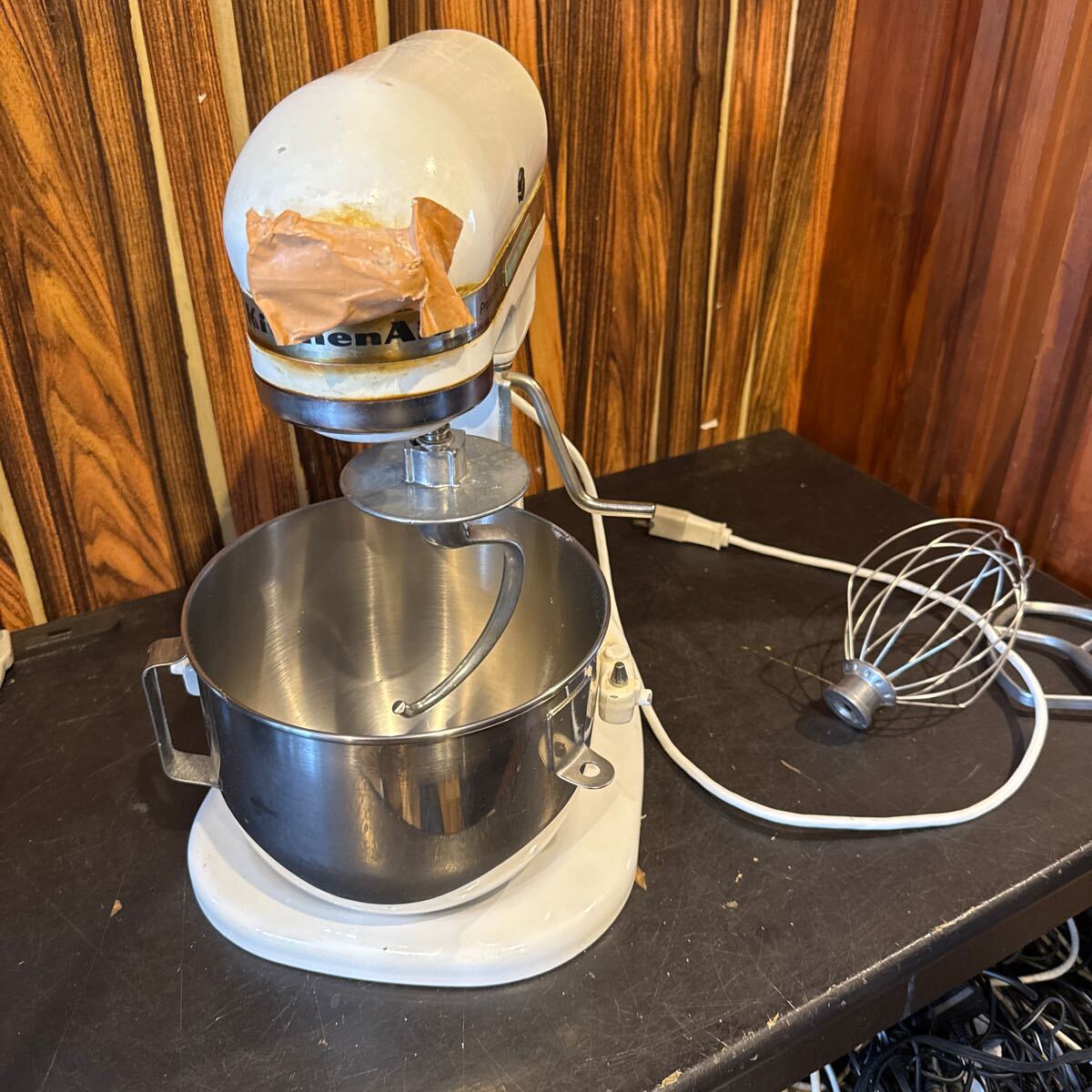 【傷や汚れあり】PROFESSIONAL STAND MIXER KITCHENAID KSM7 7QT キッチンエイドの落札情報詳細 ...