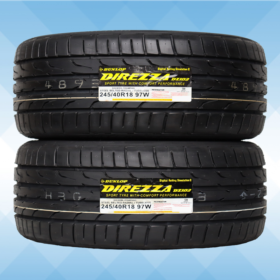 【未使用】245/40R18 97W XL DUNLOP ダンロップ ディレッツァ DIREZZA DZ102 24年製 送料無料 2本税込 \27,400より 1の落札情報詳細 ...
