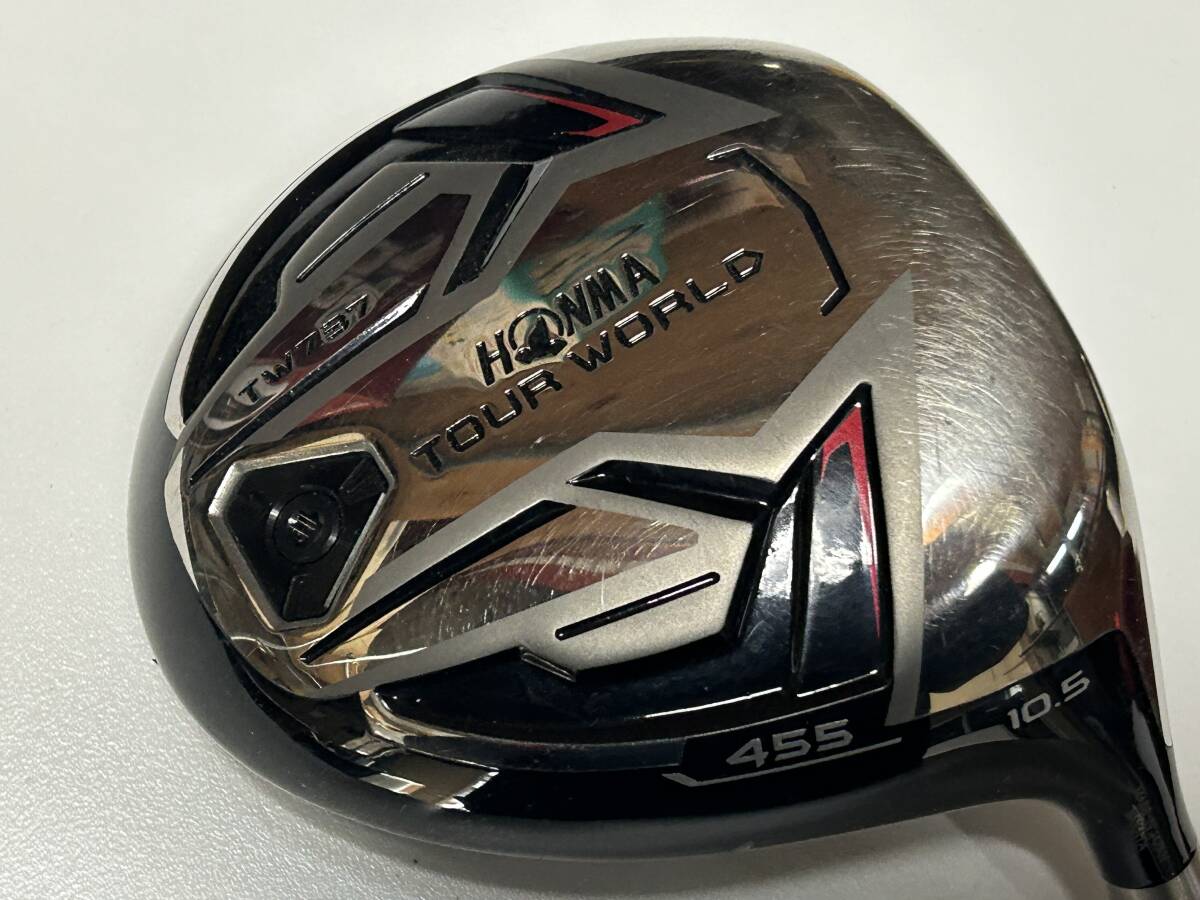 【傷や汚れあり】⑤106 HONMA 本間ゴルフ ゴルフクラブ ドライバー TOUR WORLD TW737 1番ウッド 455 10.5°ヘッドのみの落札情報詳細 - Yahoo ...