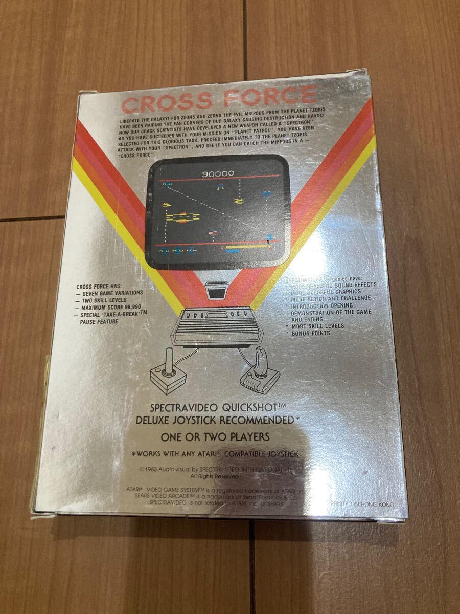 【やや傷や汚れあり】アタリ クロスフォース ATARI CROSS FORCE レトロ 希少 レアの落札情報詳細 - Yahoo!オークション ...