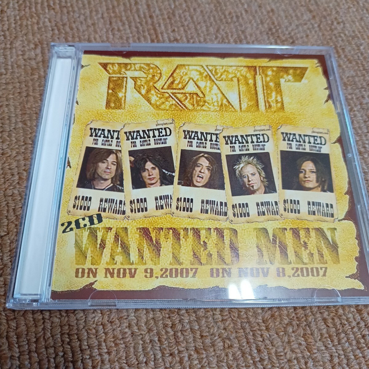 【目立った傷や汚れなし】RATT「WANTED MEN」2CD LIVE IN JAPAN 2007の落札情報詳細 - Yahoo ...