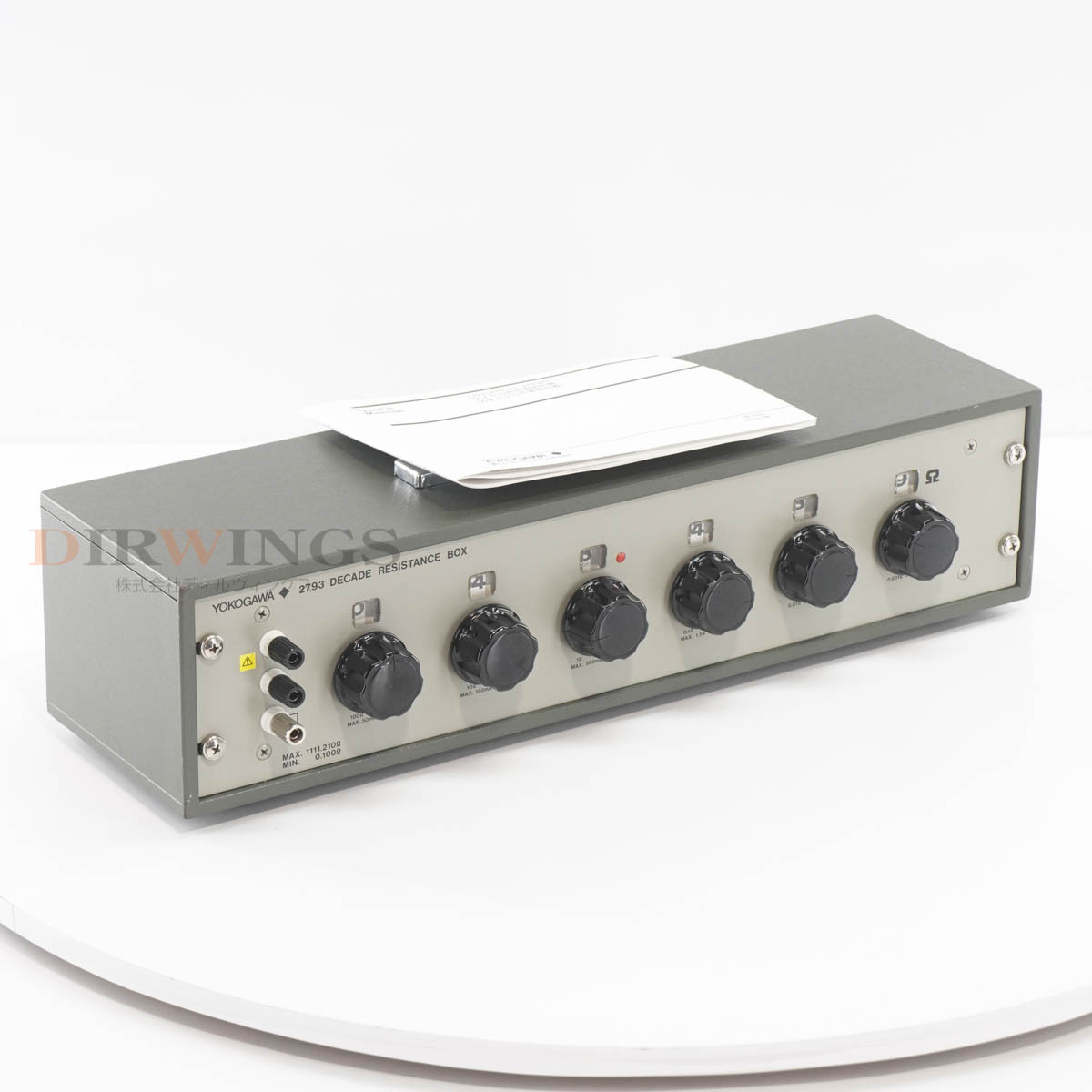 【やや傷や汚れあり】横河電機 ダイヤル可変抵抗器 2786-10 DECADE RESISTANCE BOX YOKOGAWAの落札情報詳細 - Yahoo!オークション落札価格検索 オークフリー