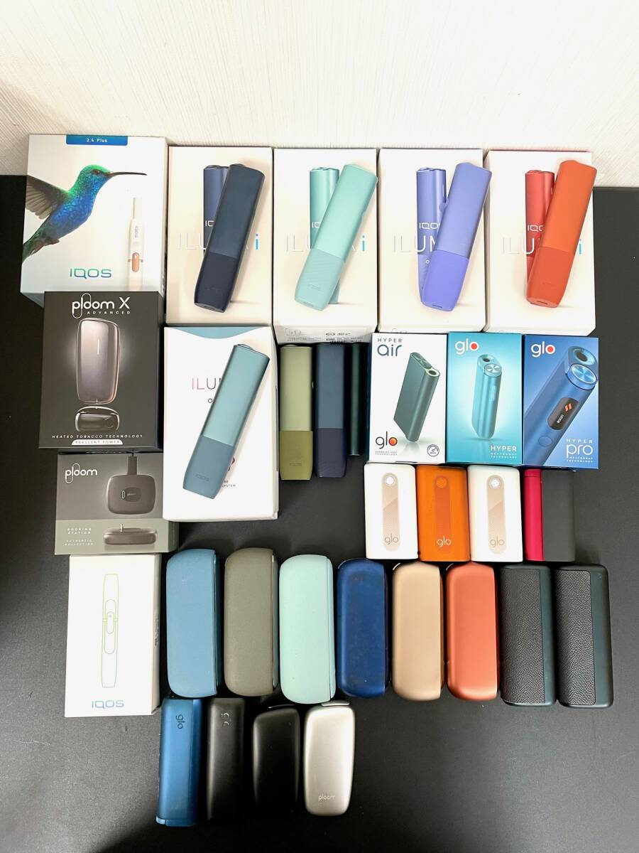 【やや傷や汚れあり】C-76761SI 【1円スタート】 電子タバコ 大量おまとめ IQOS アイコス ILUMA i イルマアイ one ...