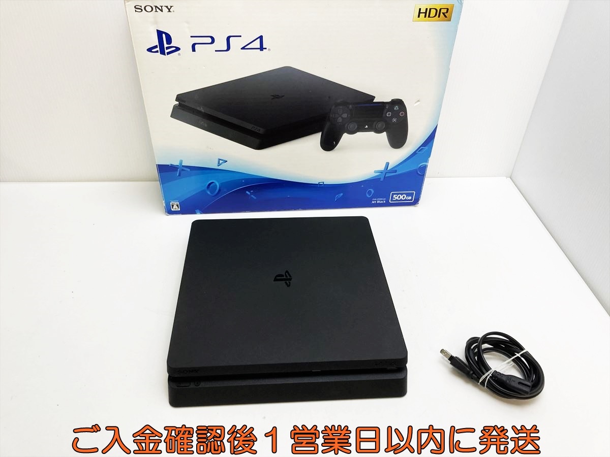 【目立った傷や汚れなし】【1円】PS4 本体/箱 セット 500GB ブラック SONY PlayStation4 CUH-2100A 初期化/動作確認済 プレステ4 FW12.00 D09 ...