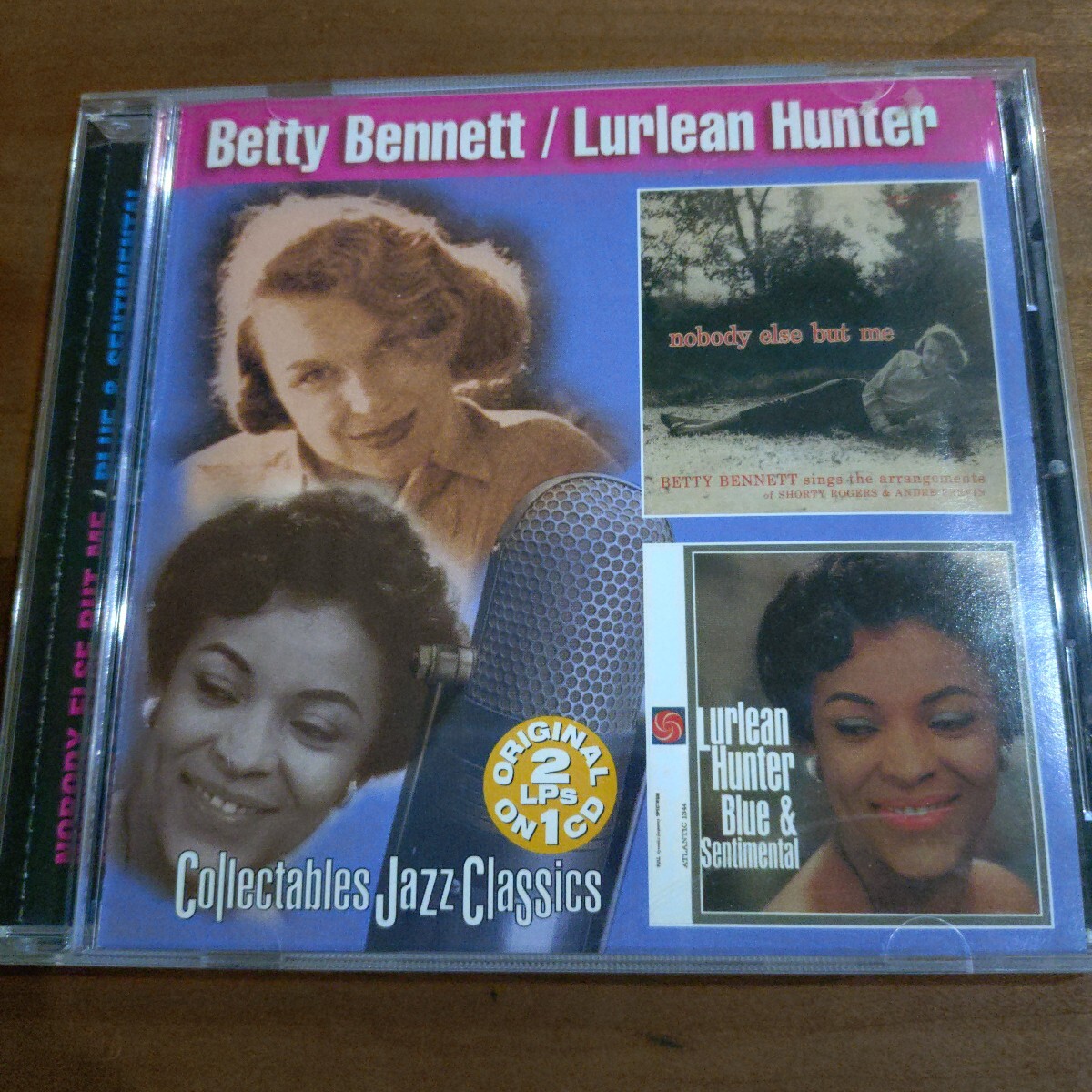 【やや傷や汚れあり】BETTY BENNETT / NOBODY ELSE BUT ME LURLEAN HUNTER / BLUE ...