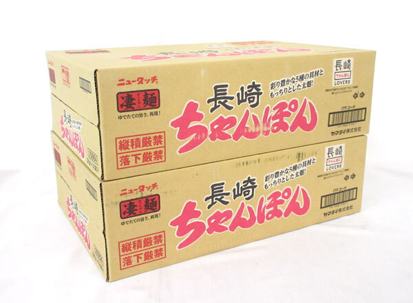 【未使用】送料300円(税込) gb437 ニュータッチ 凄麺 長崎ちゃんぽん 121g 12食入 2ケース(24食)【シンオク】の落札情報詳細 - Yahoo!オークション落札価格検索 オークフリー