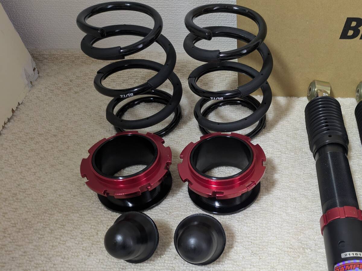 【やや傷や汚れあり】車高調 BLITZ ブリッツ ダンパー DAMPER ZZ-R No.92364 スズキ エブリィワゴン/バンDA17W ...