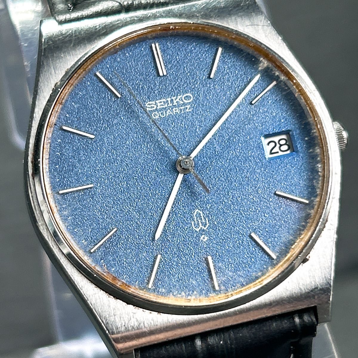 【やや傷や汚れあり】1970年代製 SEIKO セイコー QUARTZ クオーツ 7832-8010 腕時計 アナログ ヴィンテージ 諏訪精工 ...