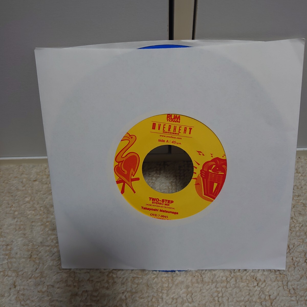 【未使用】【未使用】Takayoshi Matsunaga(松永孝義) / Two-Step OVE-7-0045～EPレコード(アナログ ...