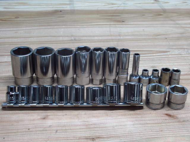 【やや傷や汚れあり】KTC 他 プラグ レンチ ソケット セット 六角 インパクトレンチソケット 24 22 11 7 18 16 20 27 26 mm 管理7T0203M-YPの落札情報 ...