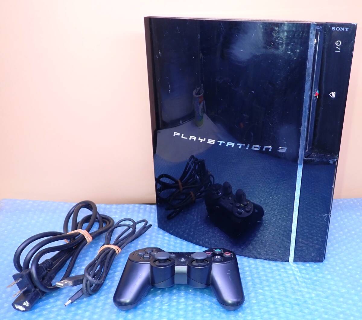 【目立った傷や汚れなし】美品/動作品 SONY ソニー PlayStation3 PS3本体 CECH-2000A 120GB ブラック プレステ3 ゲーム機 FW4.81 箱付 ゲームソフト ...