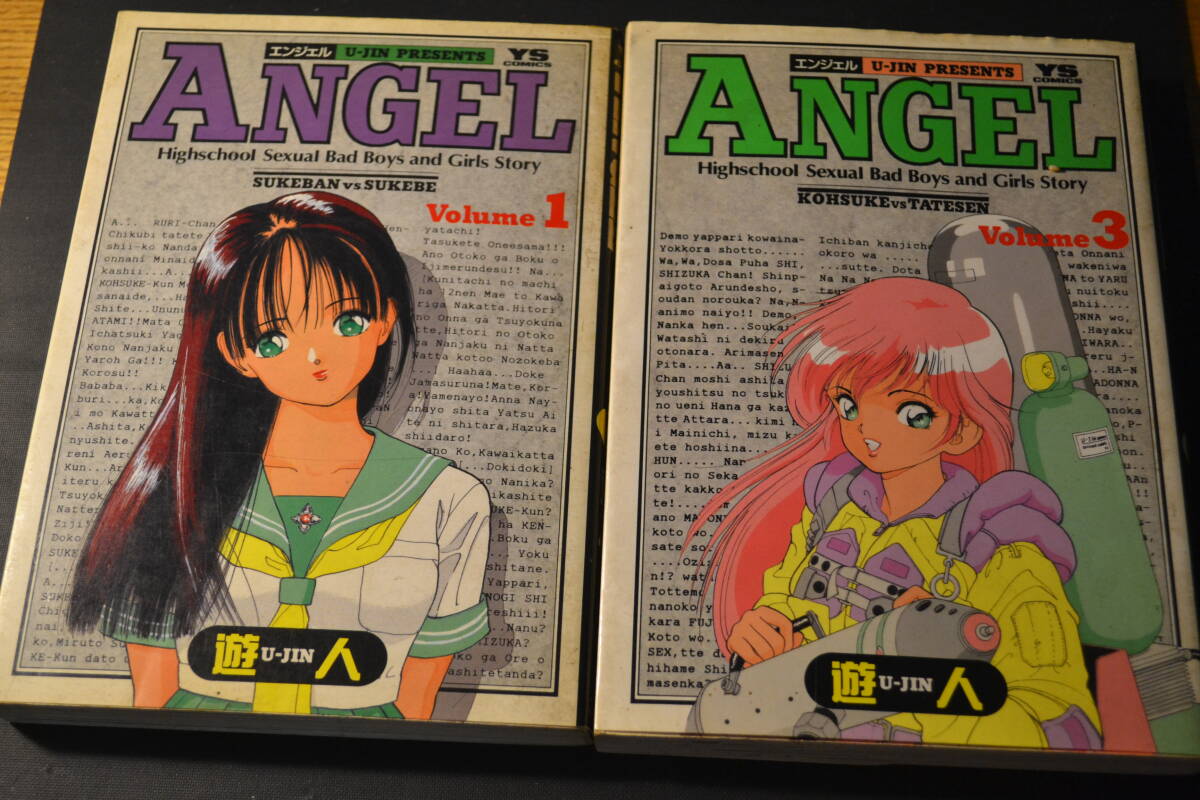 【目立った傷や汚れなし】青年漫画 遊人 ANGEL1と3 YS COMICS 小学館 2冊セットの落札情報詳細 - Yahoo!オークション落札価格検索 オークフリー