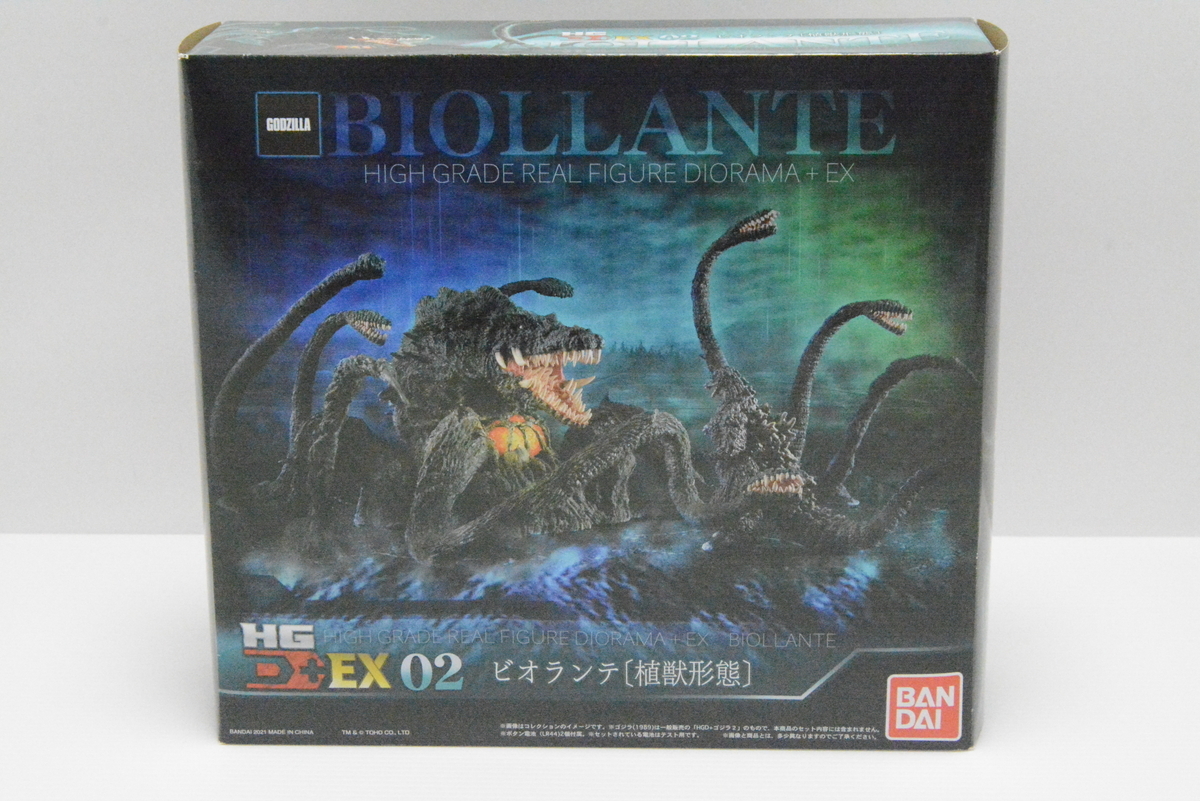 【未使用】062-m055 【未開封】 BANDAI バンダイ HGD+EX 02 ビオランテ (植獣形態) フィギュアの落札情報詳細 - Yahoo!オークション落札価格検索 オークフリー