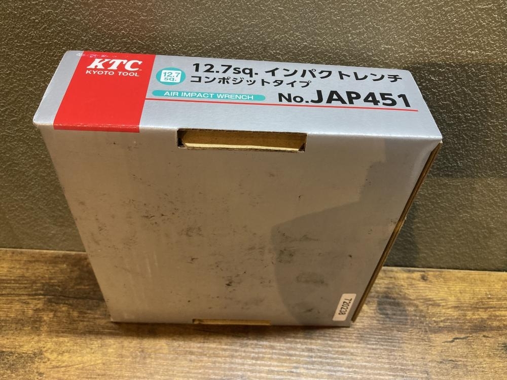 【未使用】025♪未使用品♪KTC 京都機械 12.7sqインパクトレンチ JAP451 コンポジットタイプ ※保管品の為外装に傷アリの落札情報詳細 - Yahoo!オークション落札価格検索 ...