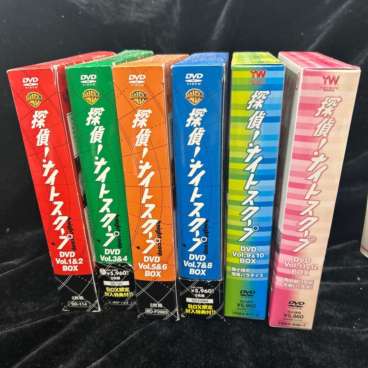 【やや傷や汚れあり】02398 探偵！ナイトスクープ DVD BOX・7点セット Vol.1〜14西田敏行 桂小枝 上岡龍太郎 キダ・タロー 百田尚樹 現状品 動作未確認の落札情報詳細 ...
