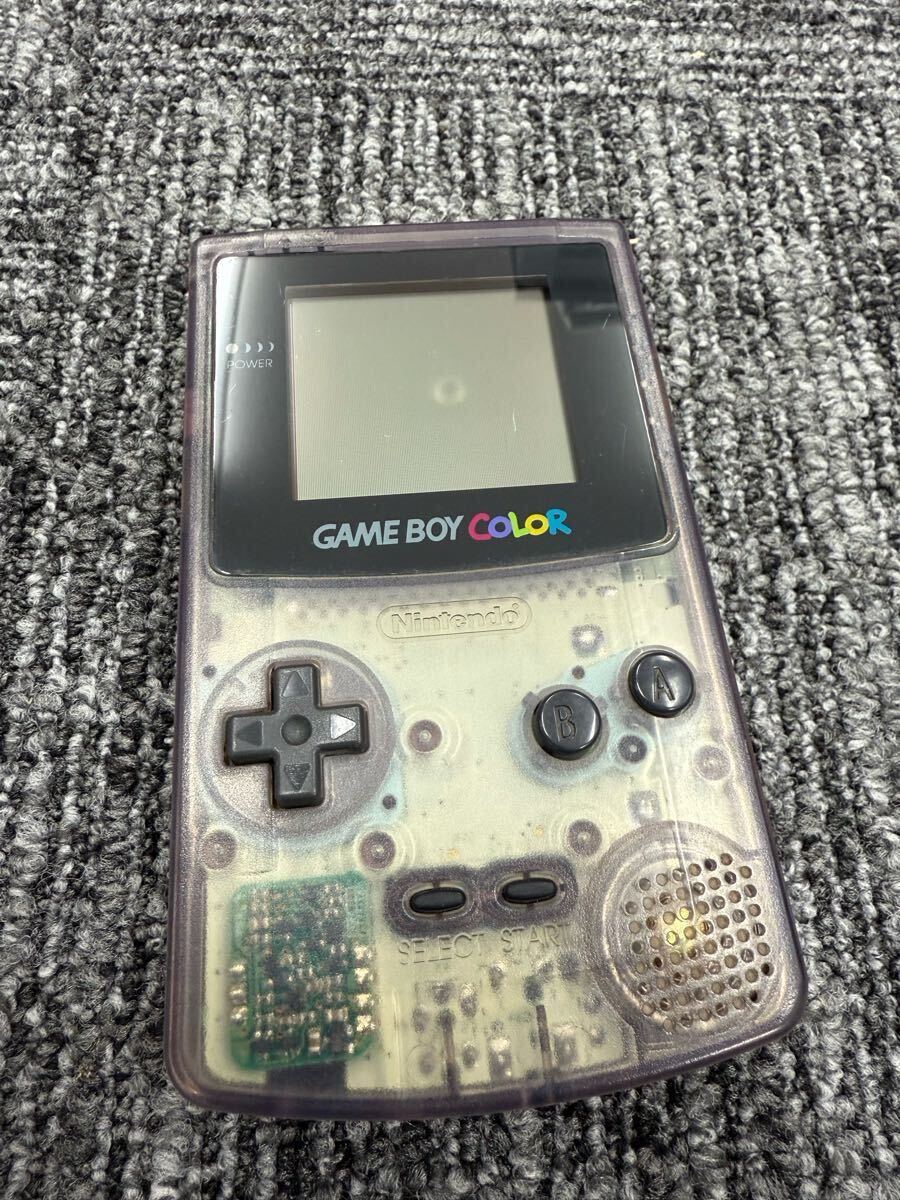 【傷や汚れあり】ゲームボーイカラー 任天堂 GAMEBOY COLOR スケルトン クリアパープル CGB-001 Nintendo ニンテンドー クリアの落札情報詳細 - Yahoo ...