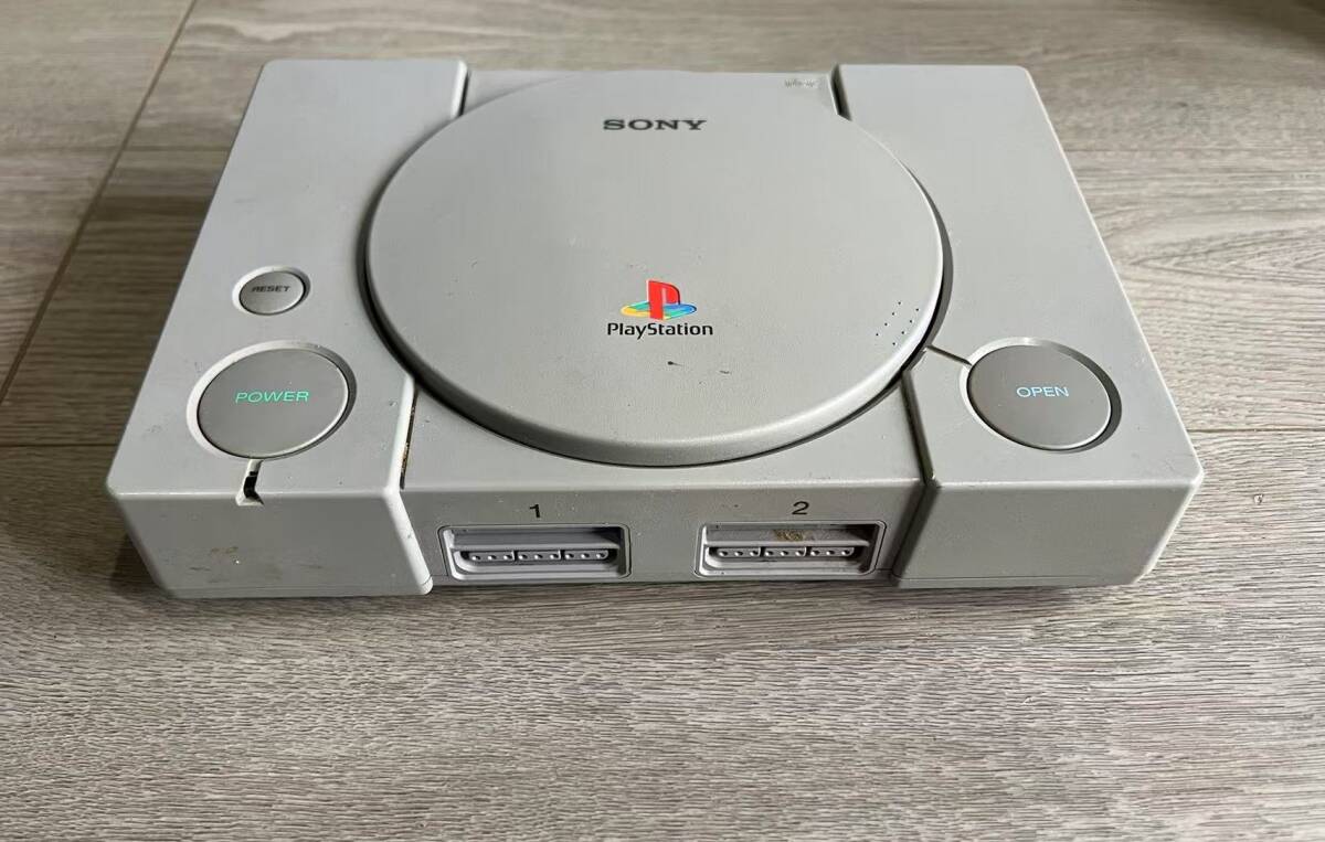 【全体的に状態が悪い】ソニー プレイステーション playstation PS1 本体 SCPH-5000 きかんしゃトーマス オリジナル ...