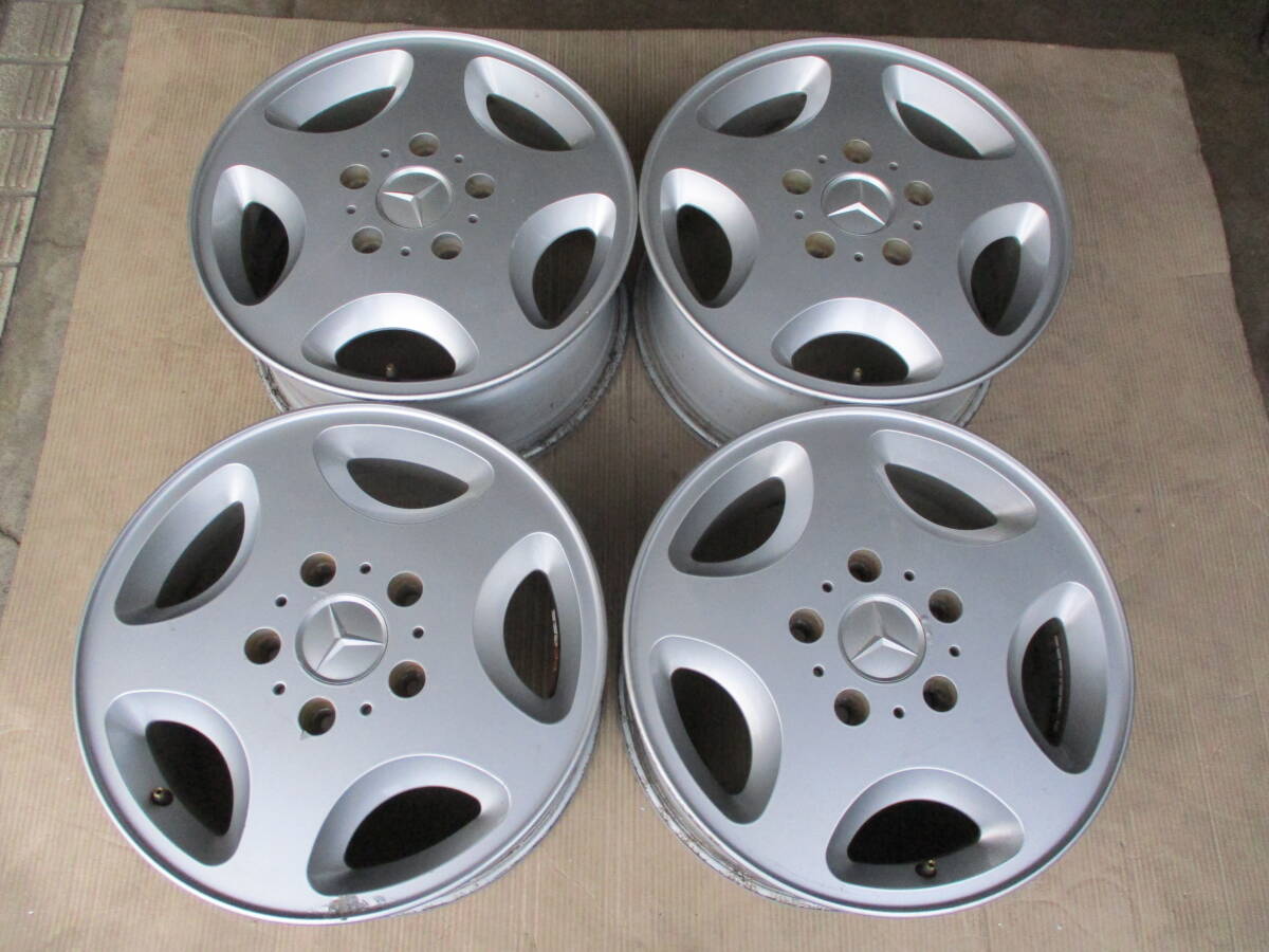 【傷や汚れあり】ベンツ純正 Gクラス 16インチ PCD130 7．5J ＋63 4本セット 画像判断の落札情報詳細 - Yahoo!オークション落札価格検索 オークフリー