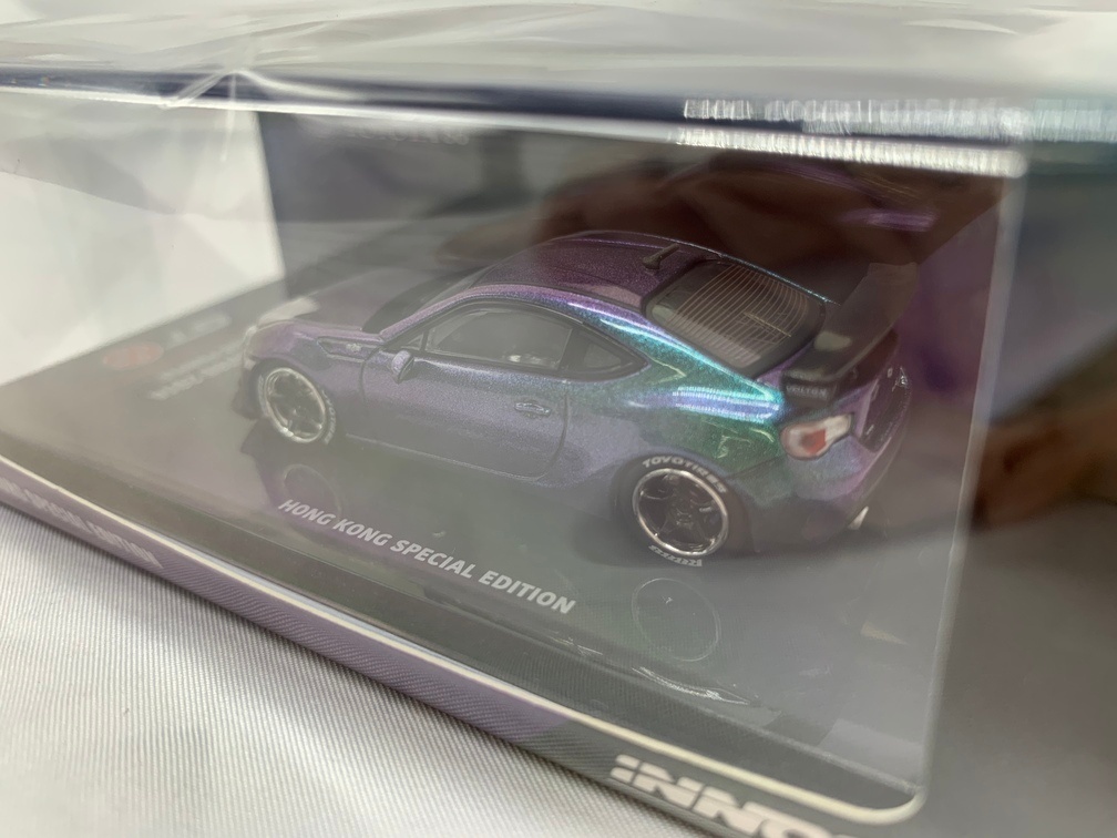 【未使用】【未開封】Inno64 1/64 トヨタ TOYOTA GT86 2014 MAGIC PURPLE HONG KONG ...
