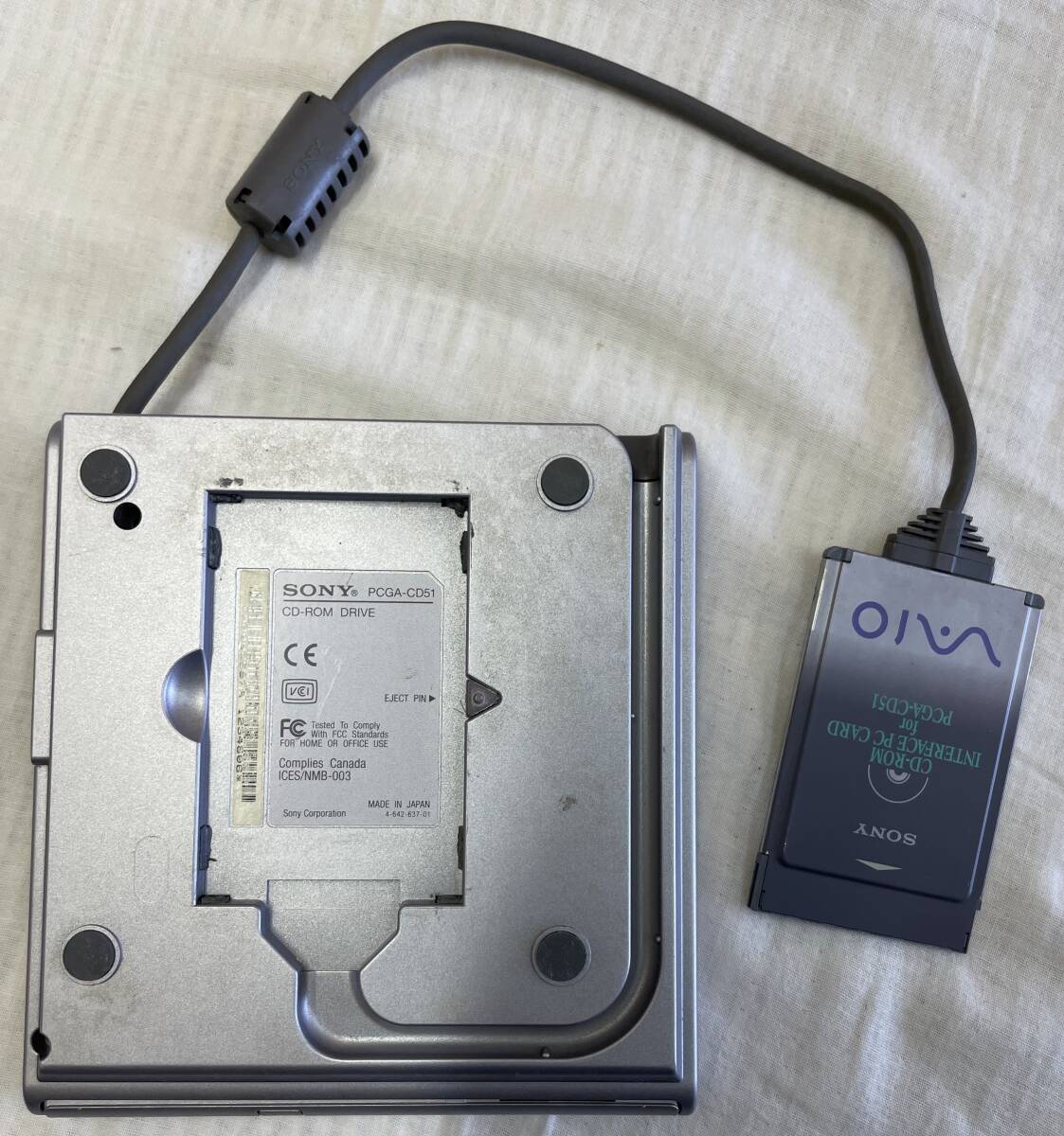 【やや傷や汚れあり】送料無料 CD ROMドライブ PCGA CD51 sonyの落札情報詳細 - Yahoo!オークション落札価格検索 オークフリー