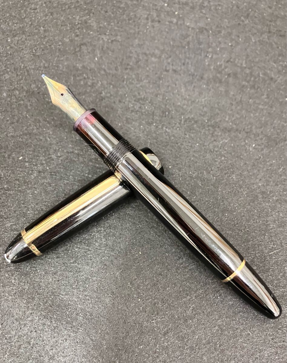 【傷や汚れあり】[TS6]筆記確認 MONTBLANC モンブラン マイスターシュテュック No146 ペン先 4810 k14 585 MEISTERSTUCK 金 万年筆 筆記未確認 の ...
