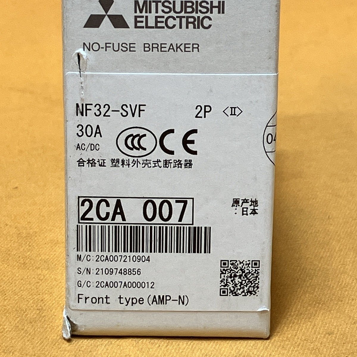 【未使用に近い】ノーヒューズブレーカー 三菱電機 NF32-SVF 2P 30A サテイゴーの落札情報詳細 - Yahoo!オークション落札価格検索 オークフリー